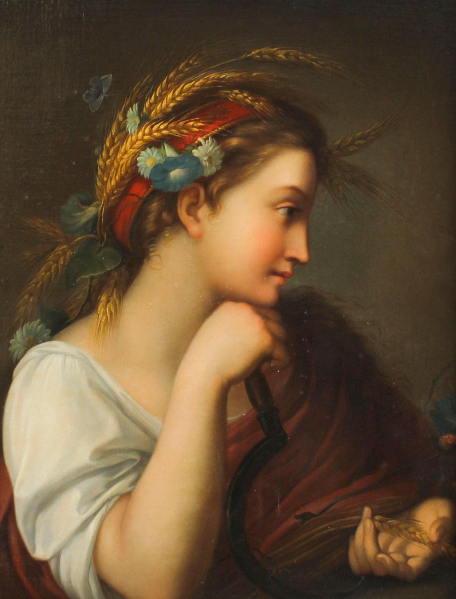 After Giuseppe Mazzolini, Four Seasons, 19th Century, Oil Paintings ...