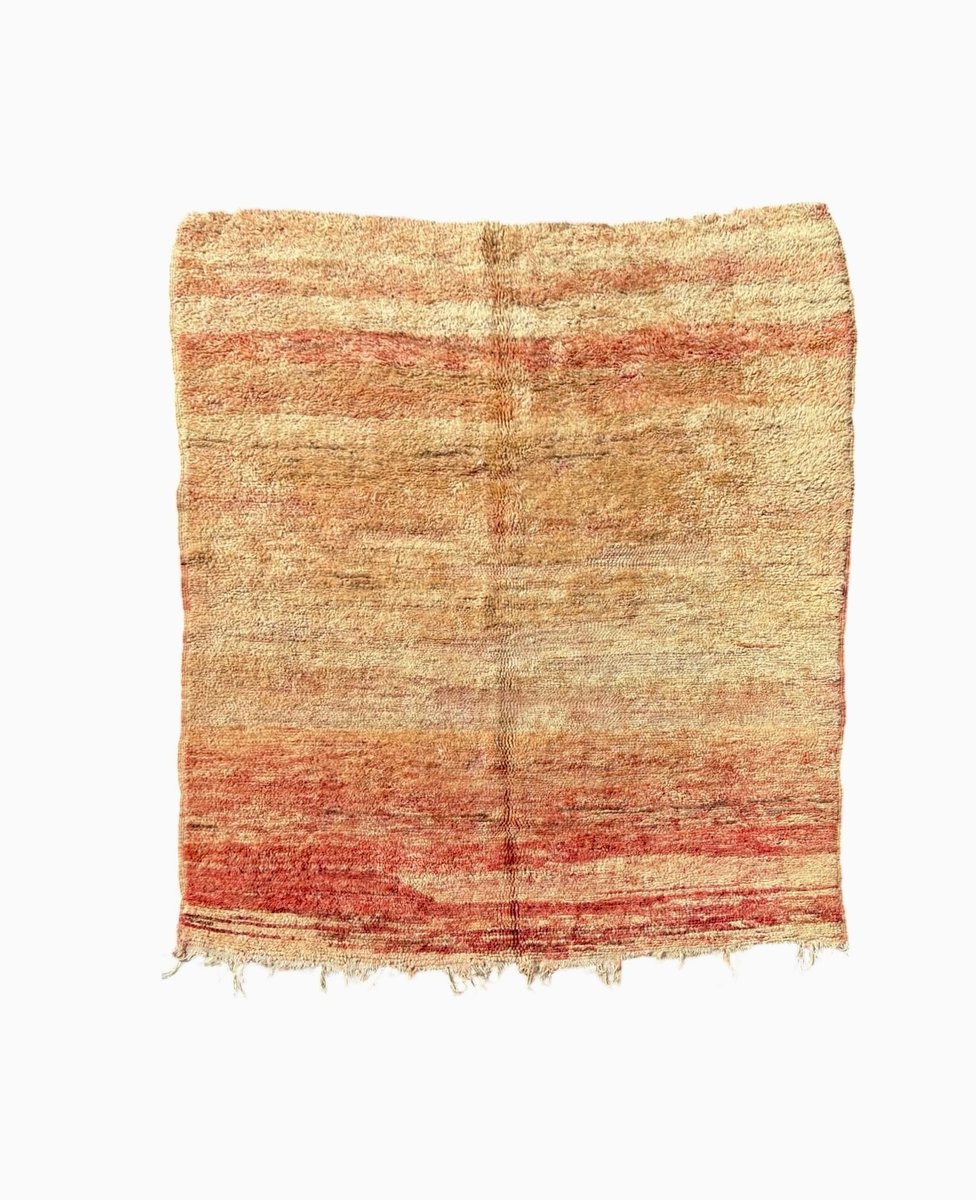 Vintage Minimalist Red-Toned Area Rug, 2000s for sale at Pamono