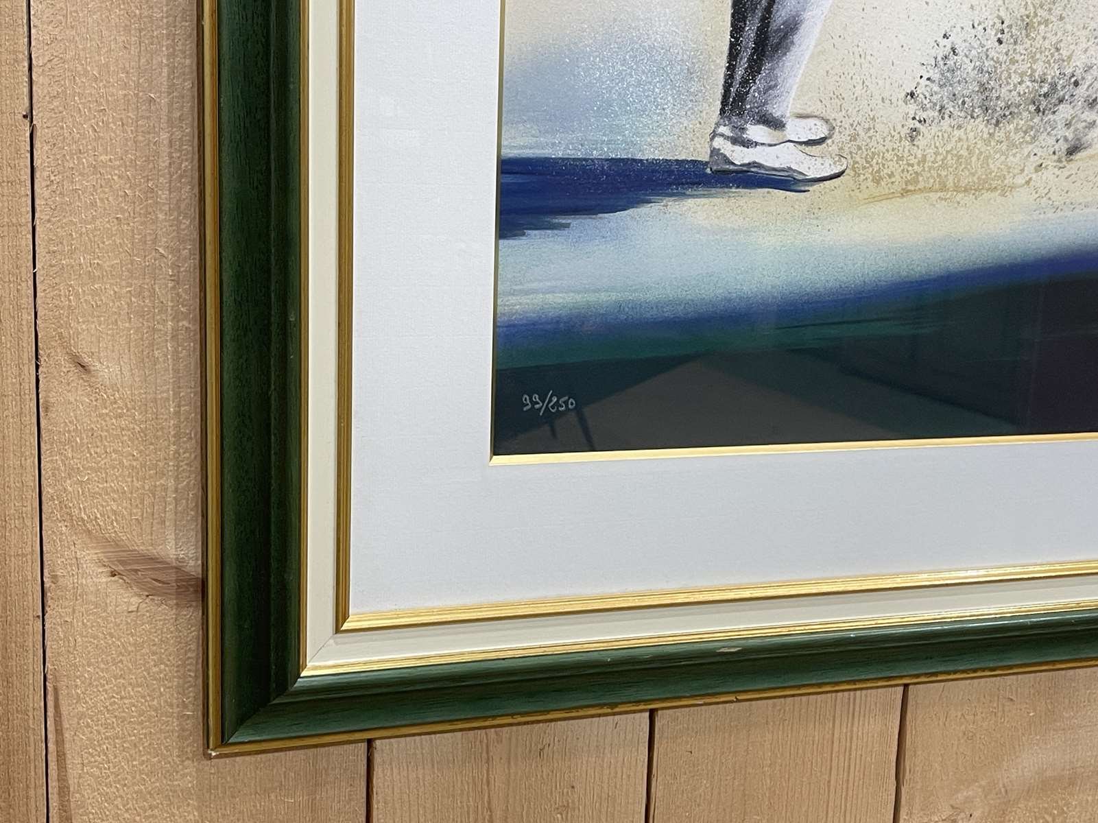 Victor Spahn, Golfer, 1990s, Lithograph for sale at Pamono