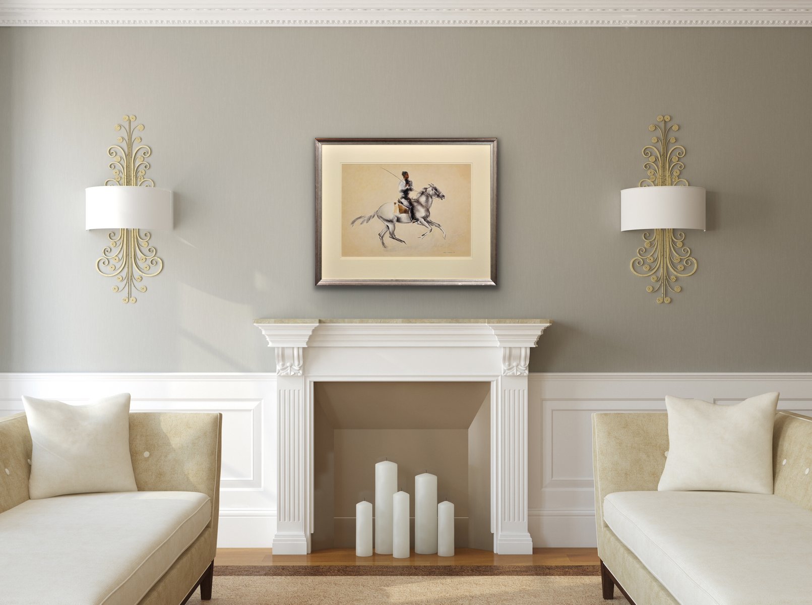 John Rattenbury Skeaping, A Horseman of the Camargue, South of France ...