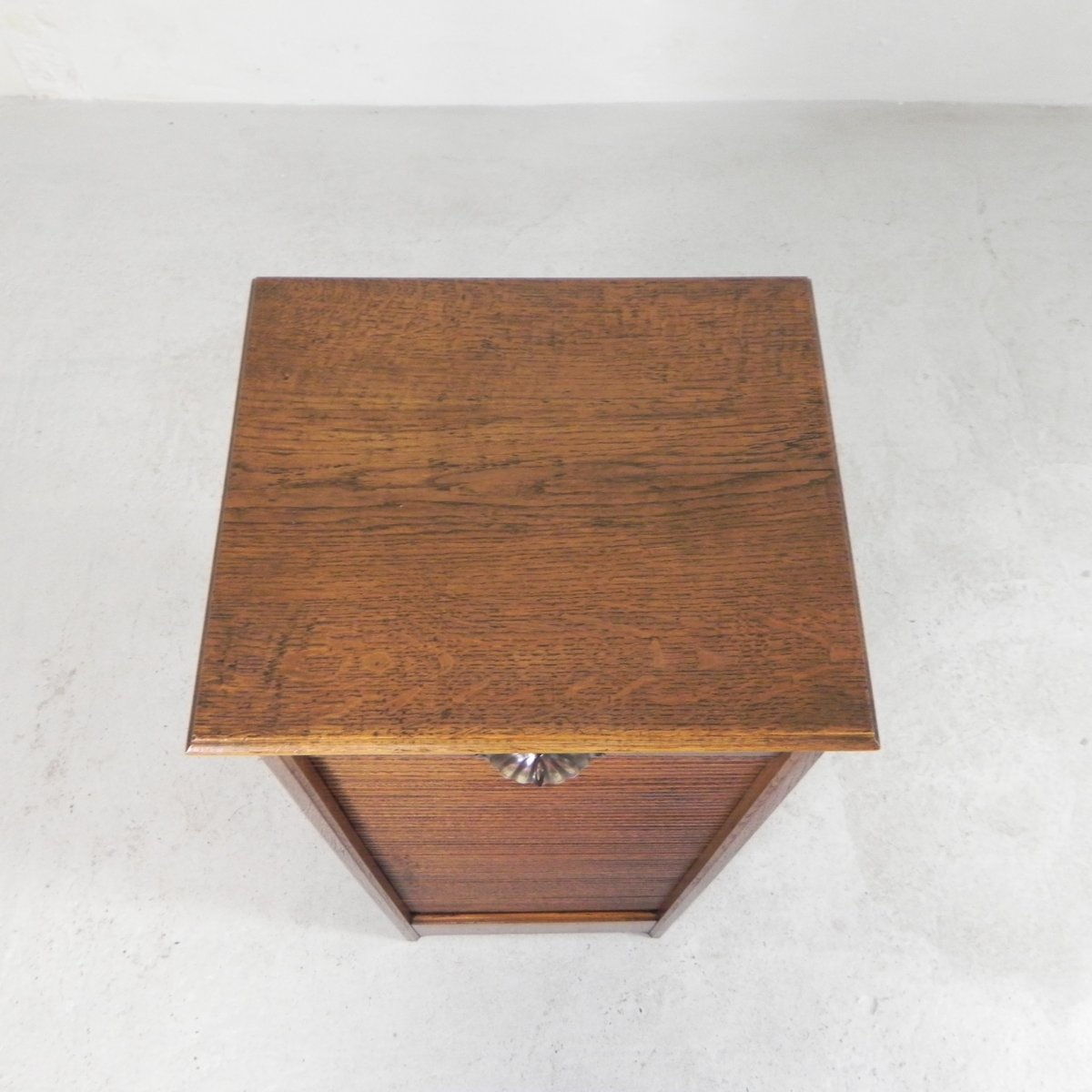 Oak Roller Shutter Box with 1 Shutter, 1930s for sale at Pamono