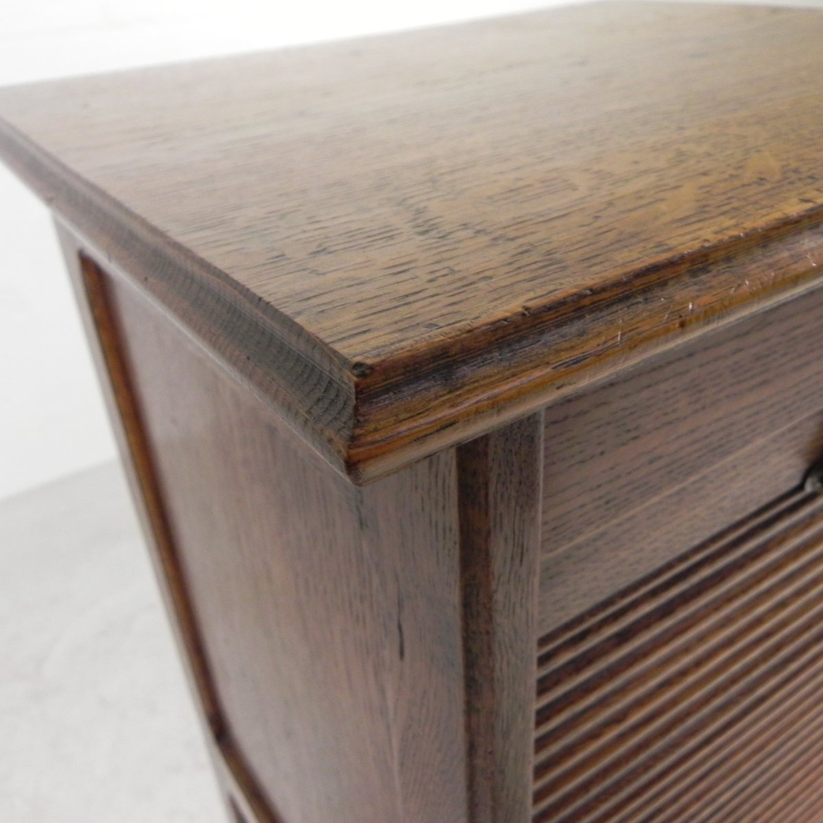 Oak Roller Shutter Box with 1 Shutter, 1930s for sale at Pamono