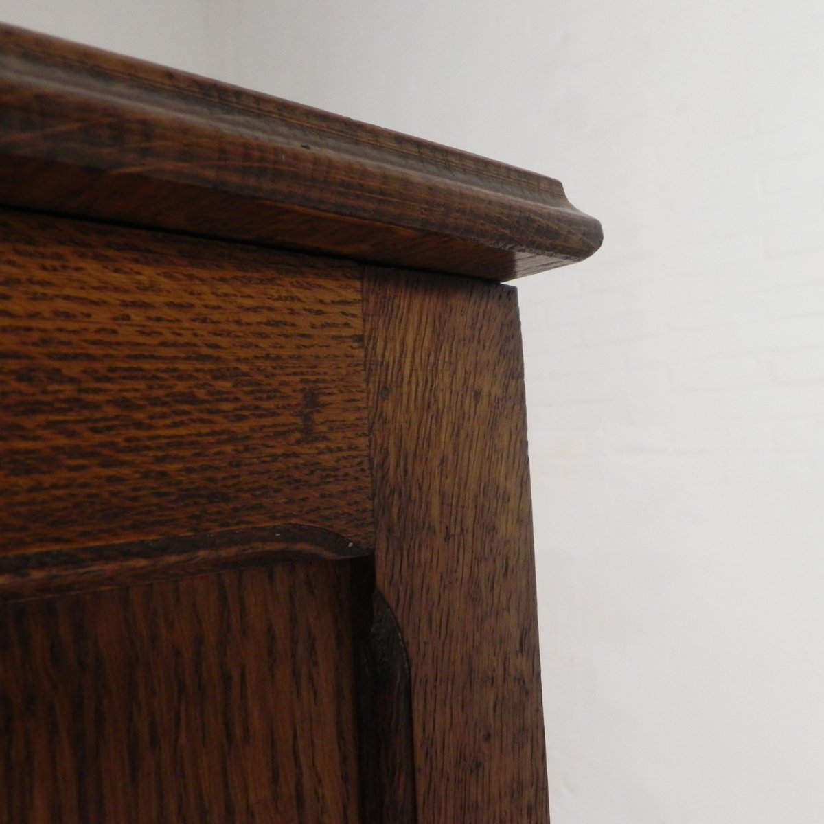 Oak Roller Shutter Box with 1 Shutter, 1930s for sale at Pamono