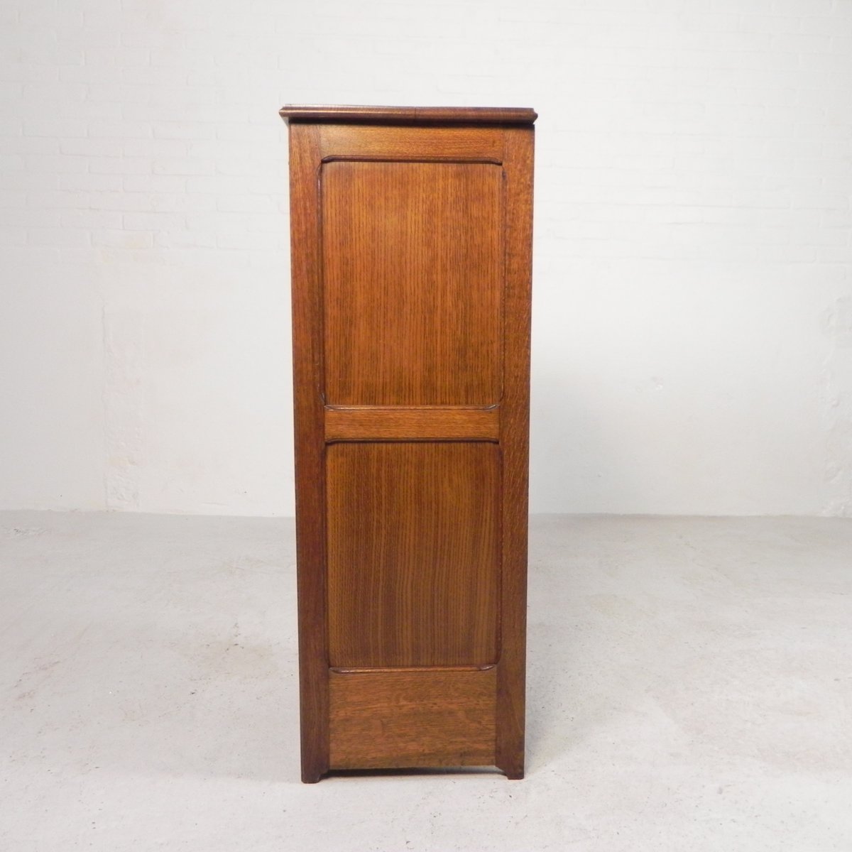 Oak Roller Shutter Box with 1 Shutter, 1930s for sale at Pamono