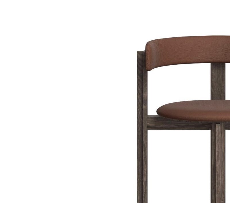 Principal Bar Chair aus rauchgebeizter Eiche von Bodil Kjaer für ...