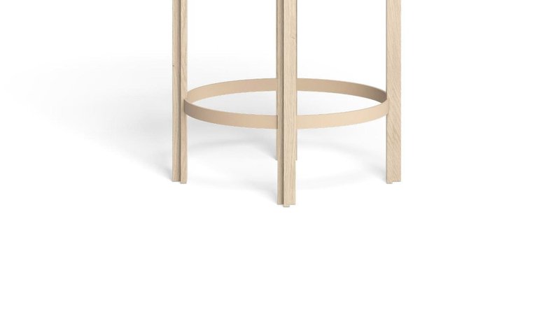 White Stained Oak Principal Bar Chair by Bodil Kjaer for Karakter for ...