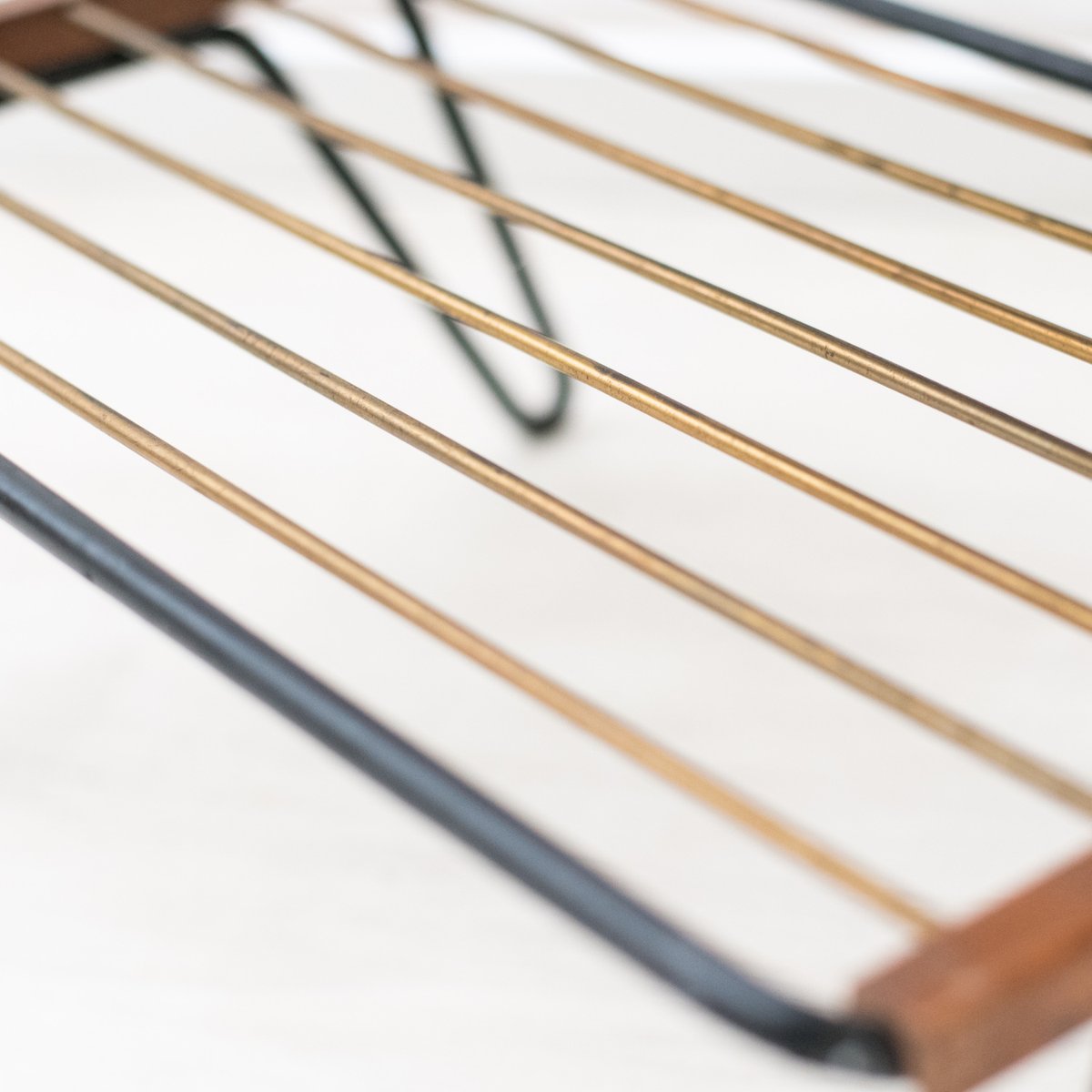 Black Magazine Table, 1960s for sale at Pamono