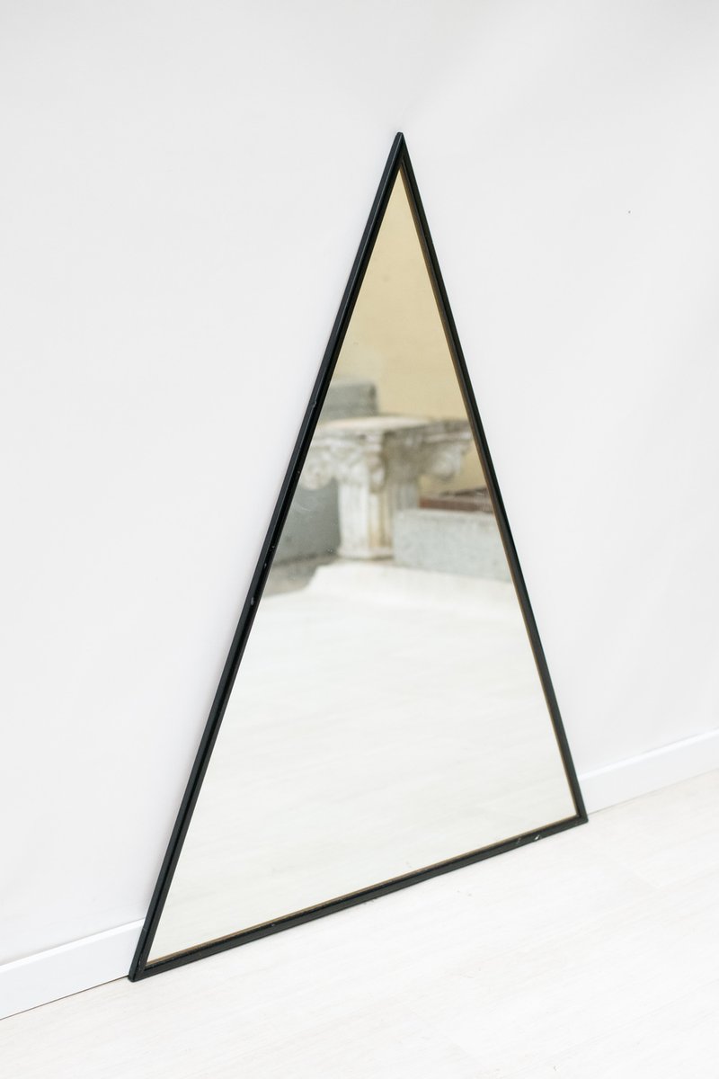 Triangular Floor Mirror, 1970s for sale at Pamono