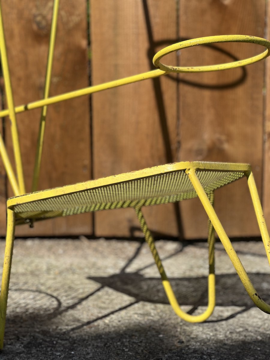 Cache Pot Stand attributed to Mathieu Matégot, 1950s for sale at Pamono