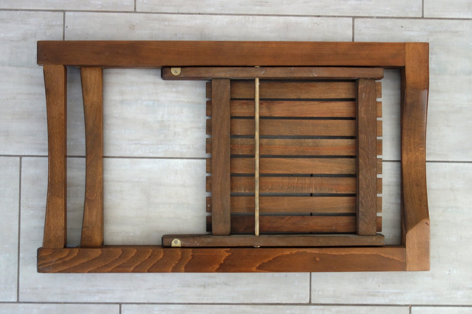 Drop-Leaf Table and Folding Chairs, 1960s, Set of 5 for sale at Pamono