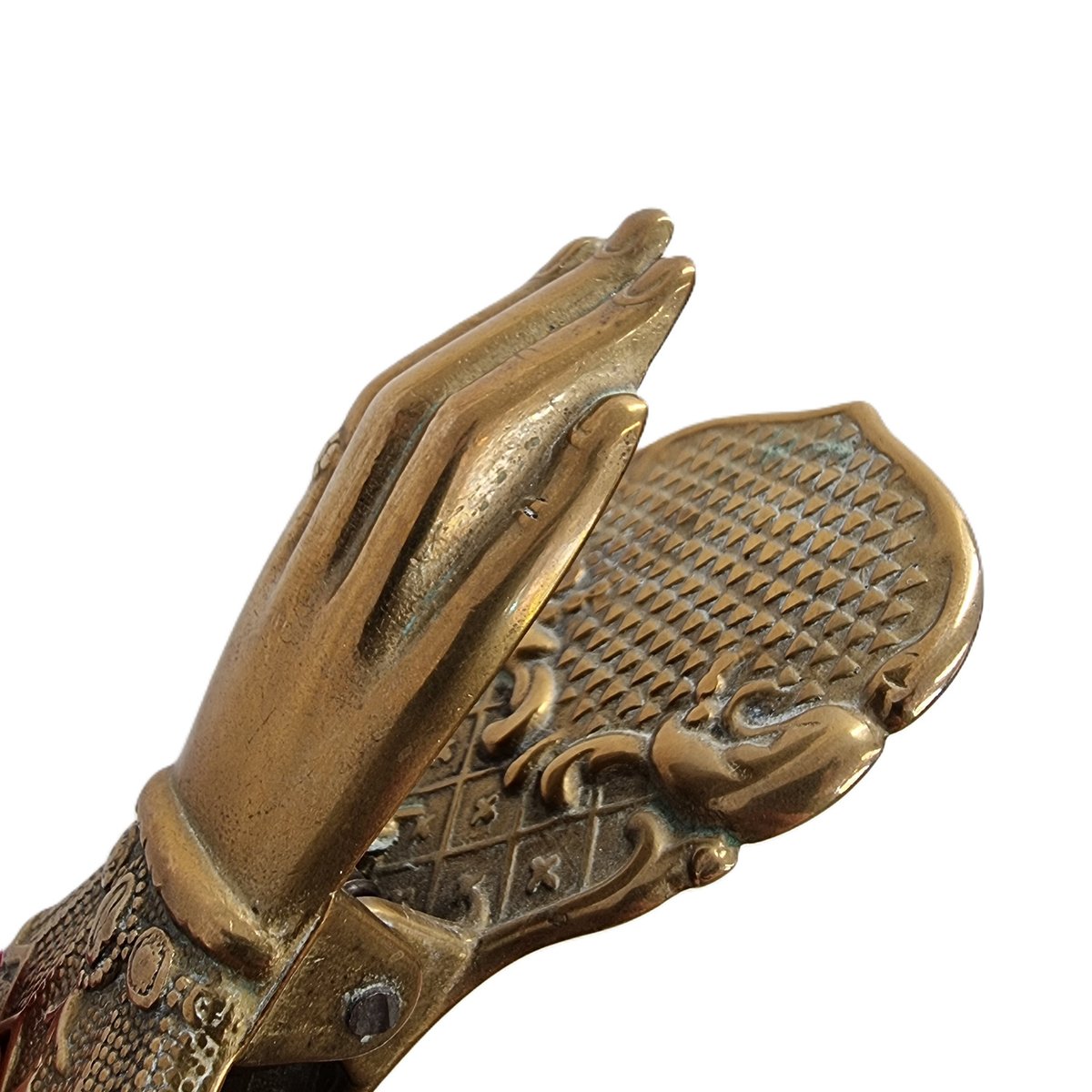 Vintage Brass Paperclip Hand, 1990s for sale at Pamono