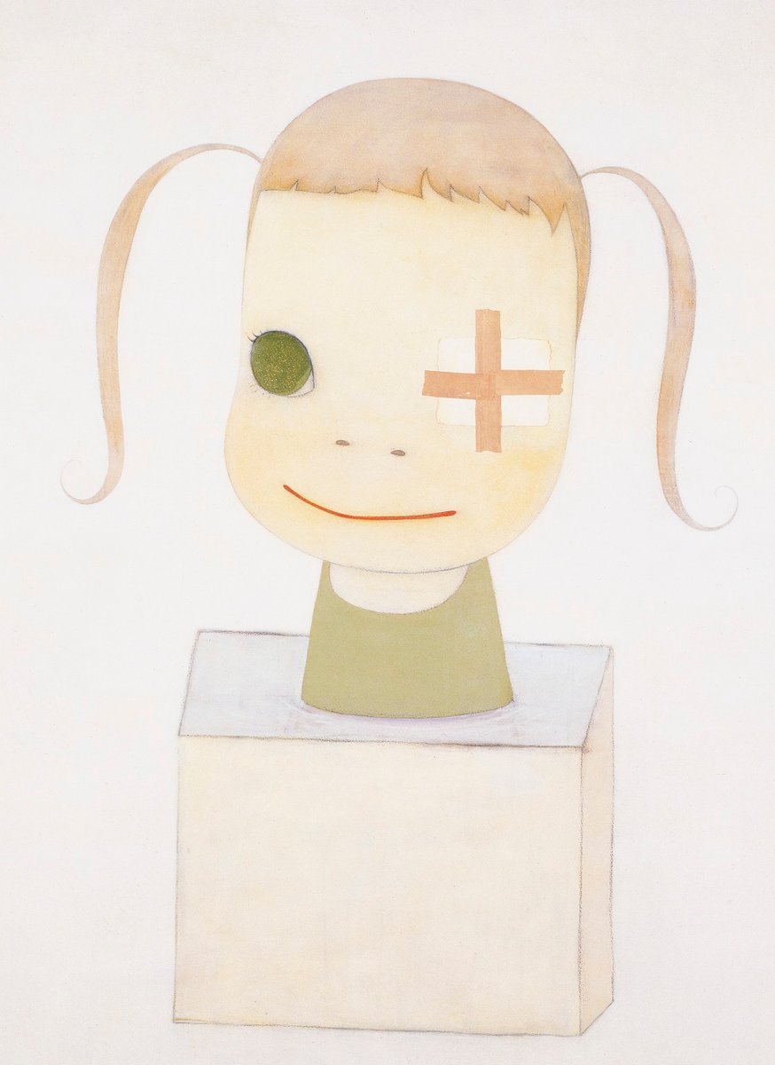 Nara Yoshitomo, Sorry, Couldn't Draw the Left Eye!, Offset Lithograph ...