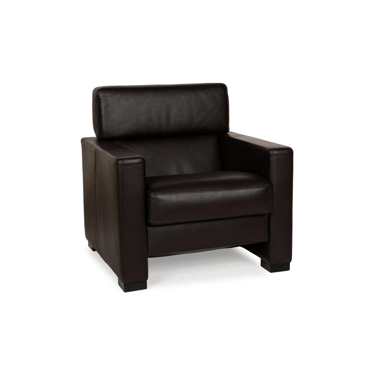 Francis Leather Armchair from Brühl for sale at Pamono