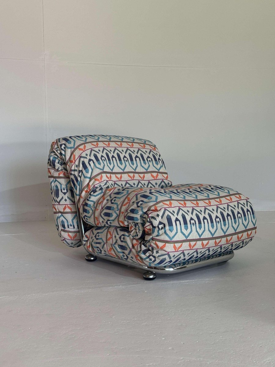 Set of Italian Funky Lounge Chairs for sale at Pamono