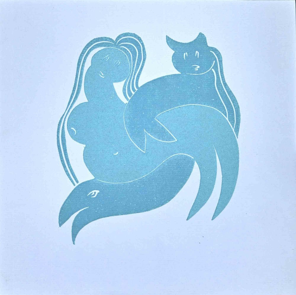 Axel Hartenstein, Creatures, Screenprint, Mid 20th Century for sale at ...