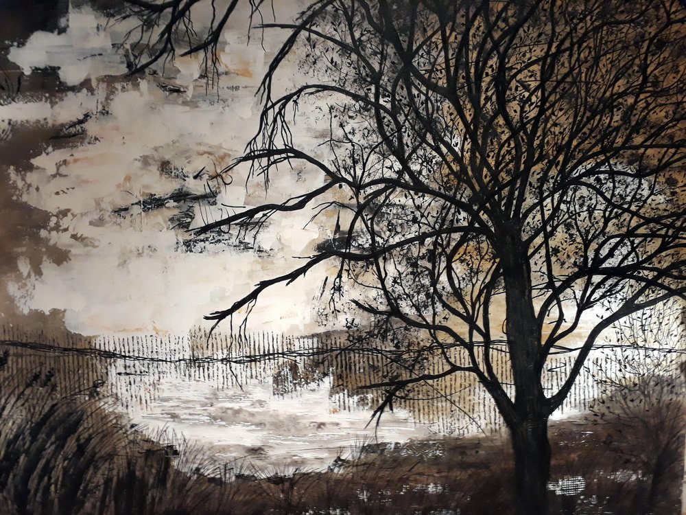 Danielle Launay, Apres L'Orage, 2022, Mixed Media for sale at Pamono