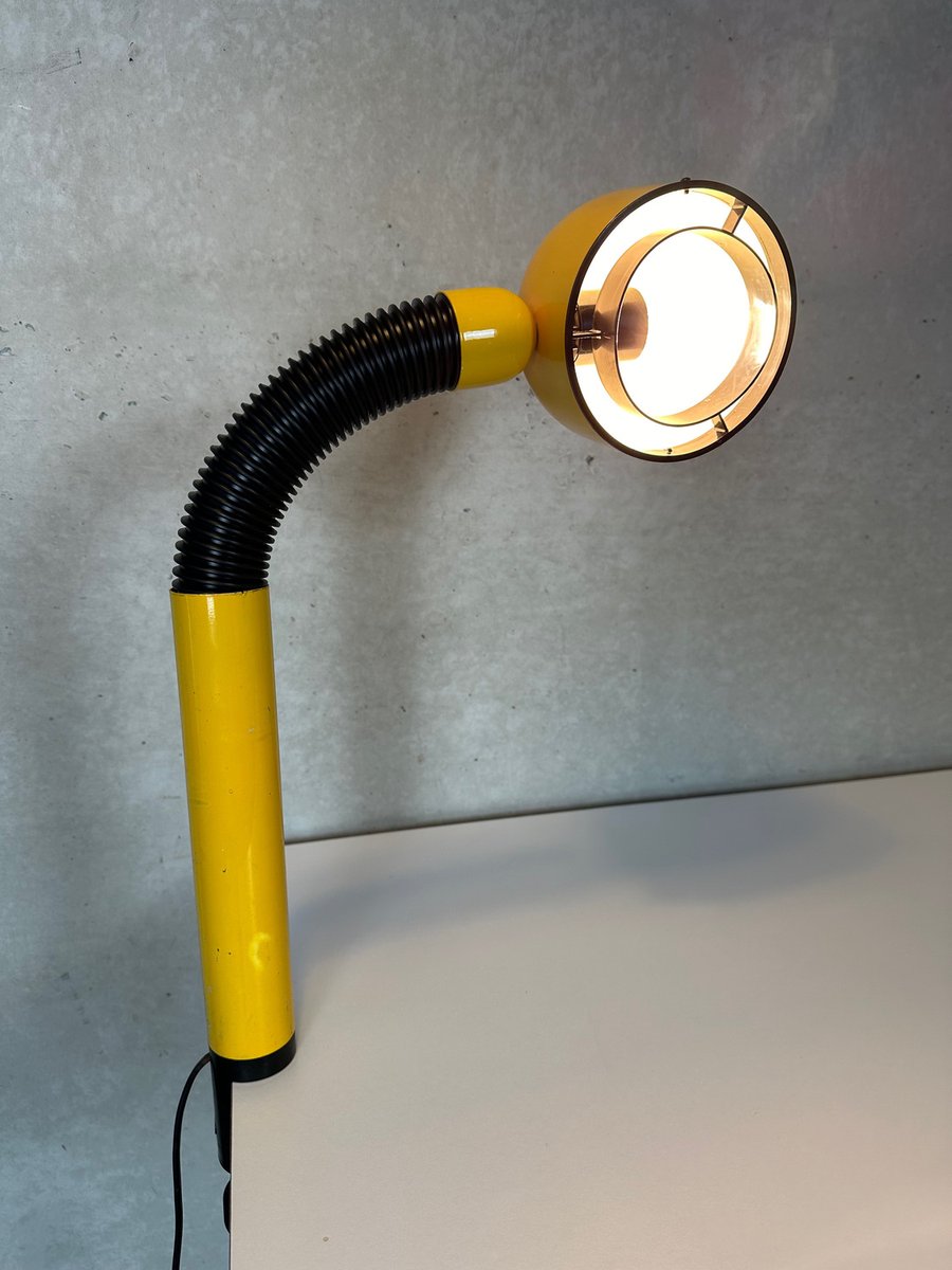 Vintage Tubular Desk Lamp, 1980s for sale at Pamono