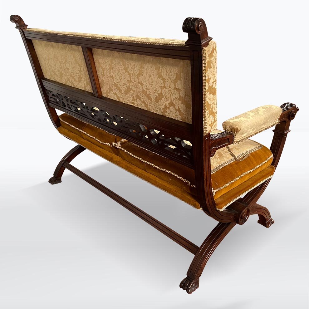 Antikes Neo-Renaissance Sofa Set, 19. Jh., 5er Set bei Pamono kaufen