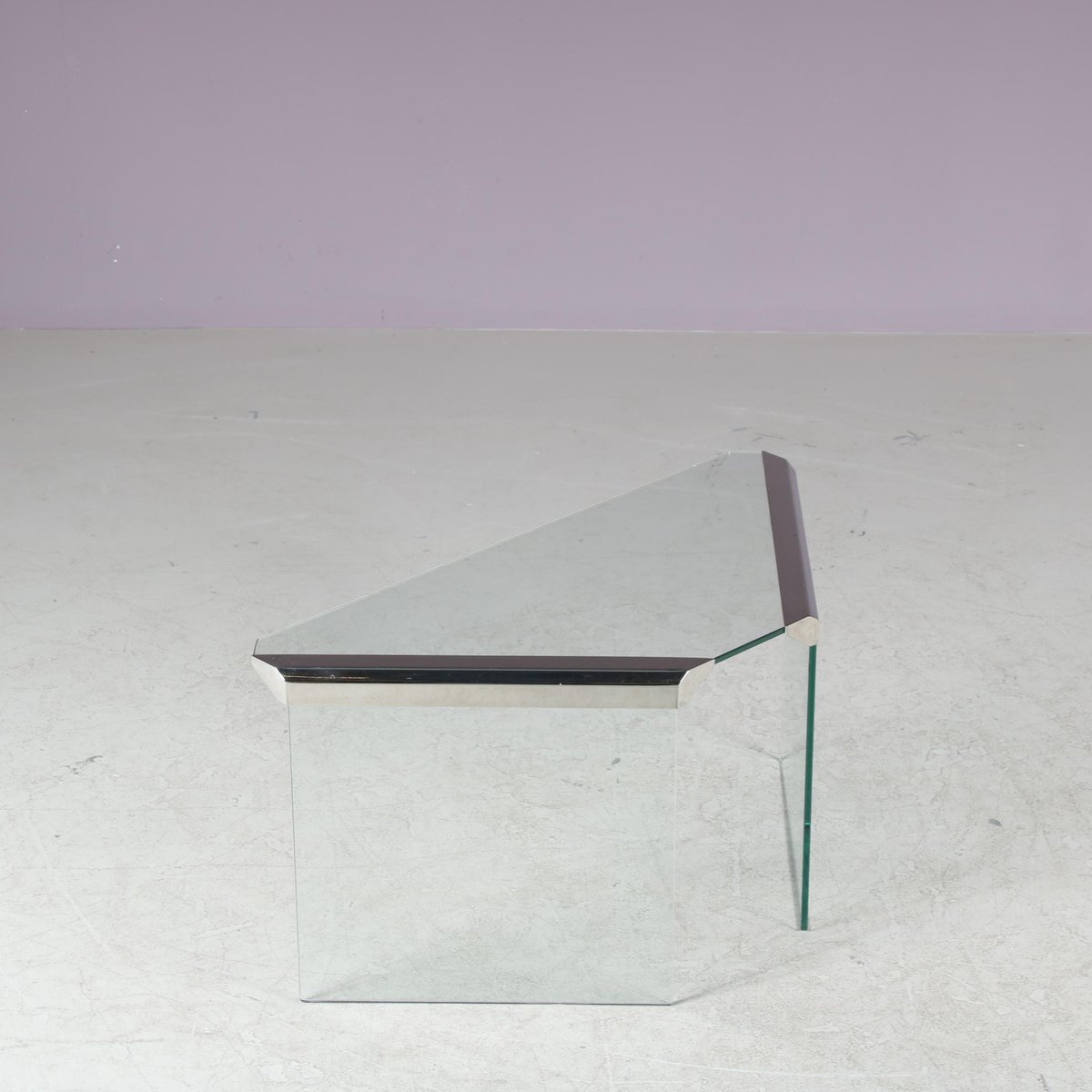 Vintage Italian Corner Table by Gallotti & Radice, 1970s for sale at Pamono