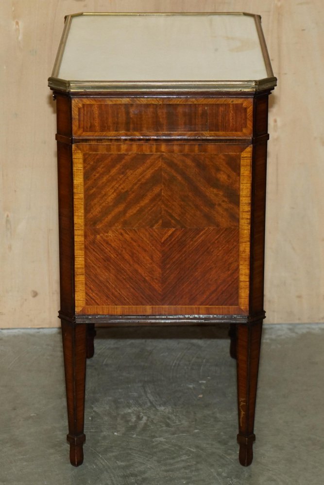 Antique Carrara Marble Side Table, 1900 for sale at Pamono