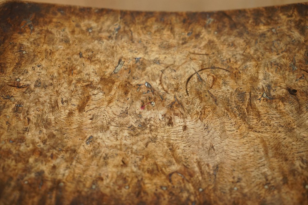 Burr Oak Stool by Robert Mouseman Thompson, 1930s for sale at Pamono