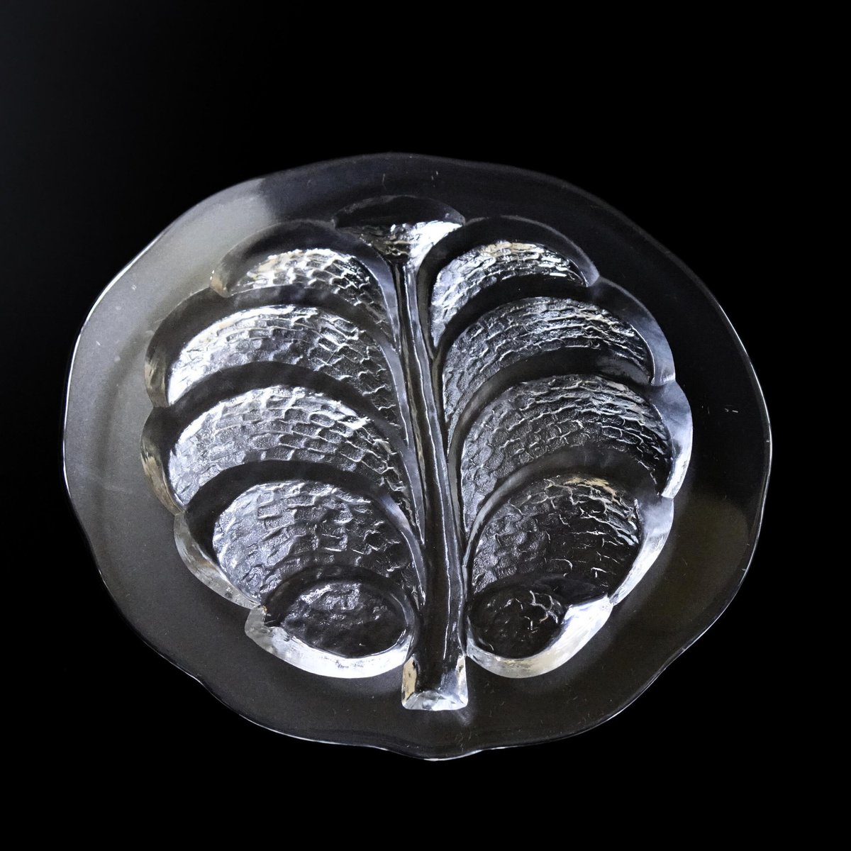 Piatto di formaggi Eden vintage di Lars Hellsten per Orrefors in ...