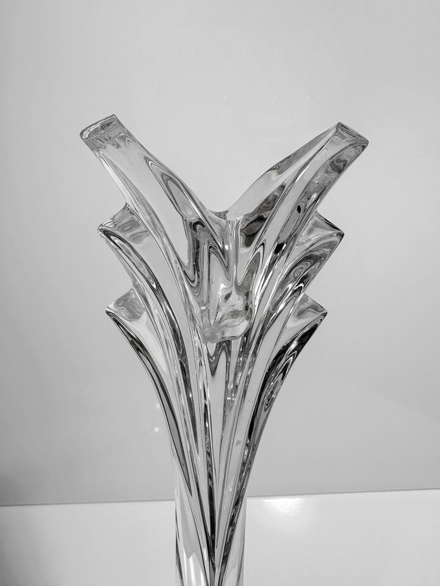 Crystal Glass Candlestick from Nachtmann, 1980s for sale at Pamono