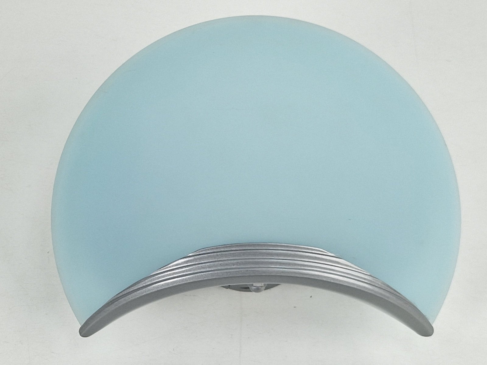 Shell Glass & Metal Wall Lamp by Alvaline Bologna, Italy, 1980s for ...