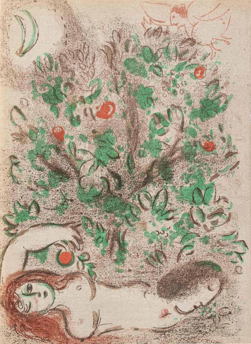 Marc Chagall, The Tree of Knowledge, Lithograph, 1960 for sale at Pamono