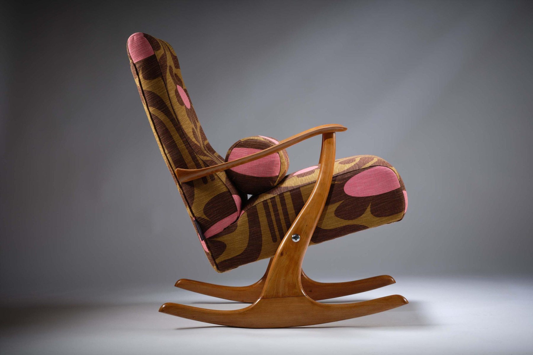 Mid-Centurry Danish Rocker, 1970s for sale at Pamono