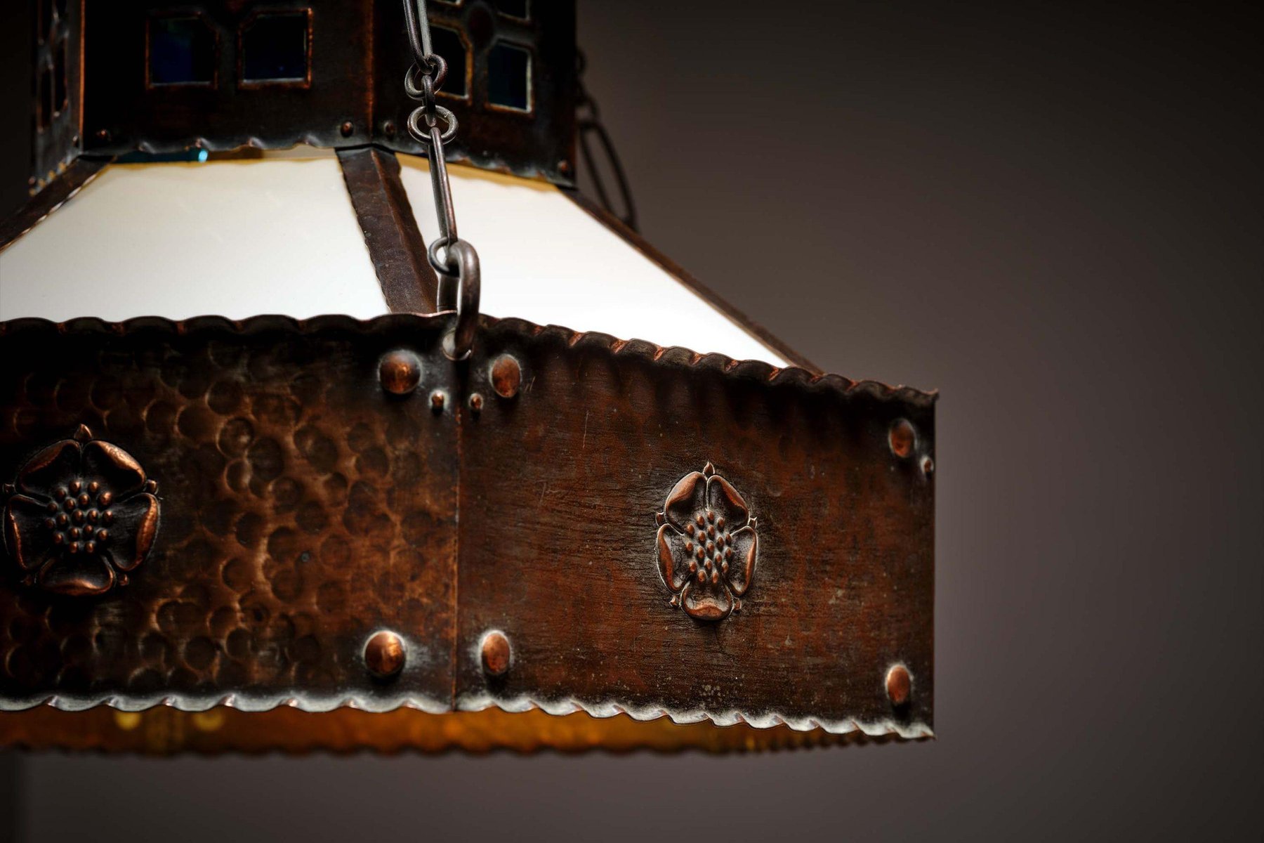 Art Deco Copper Shade, 1930s for sale at Pamono