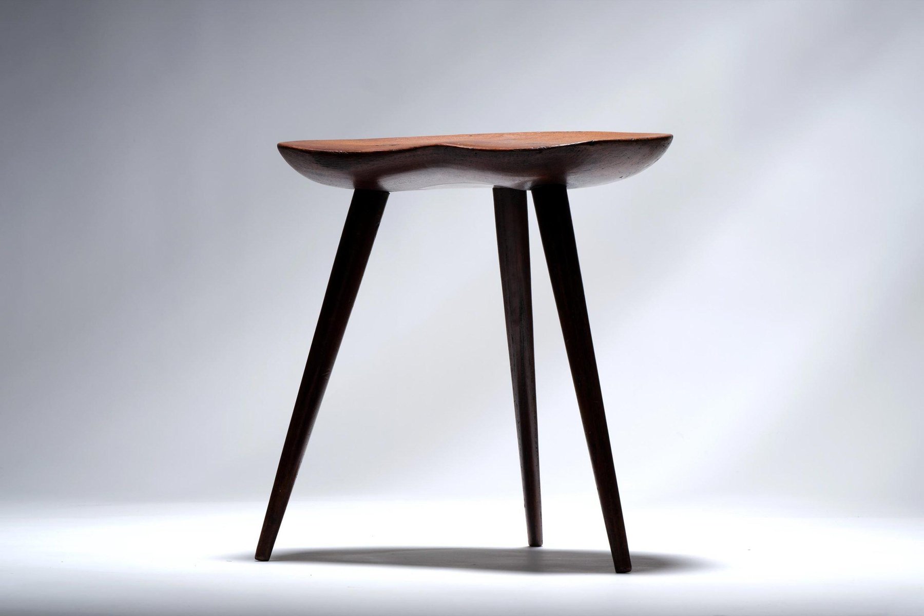 Tapered Tripod Stool, 1950s for sale at Pamono