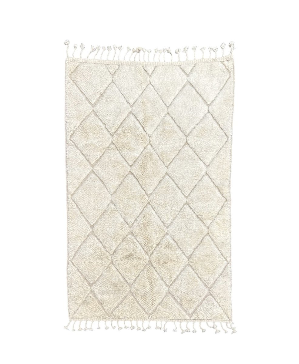 Moroccan Handwoven Diamond Pattern Rug for sale at Pamono