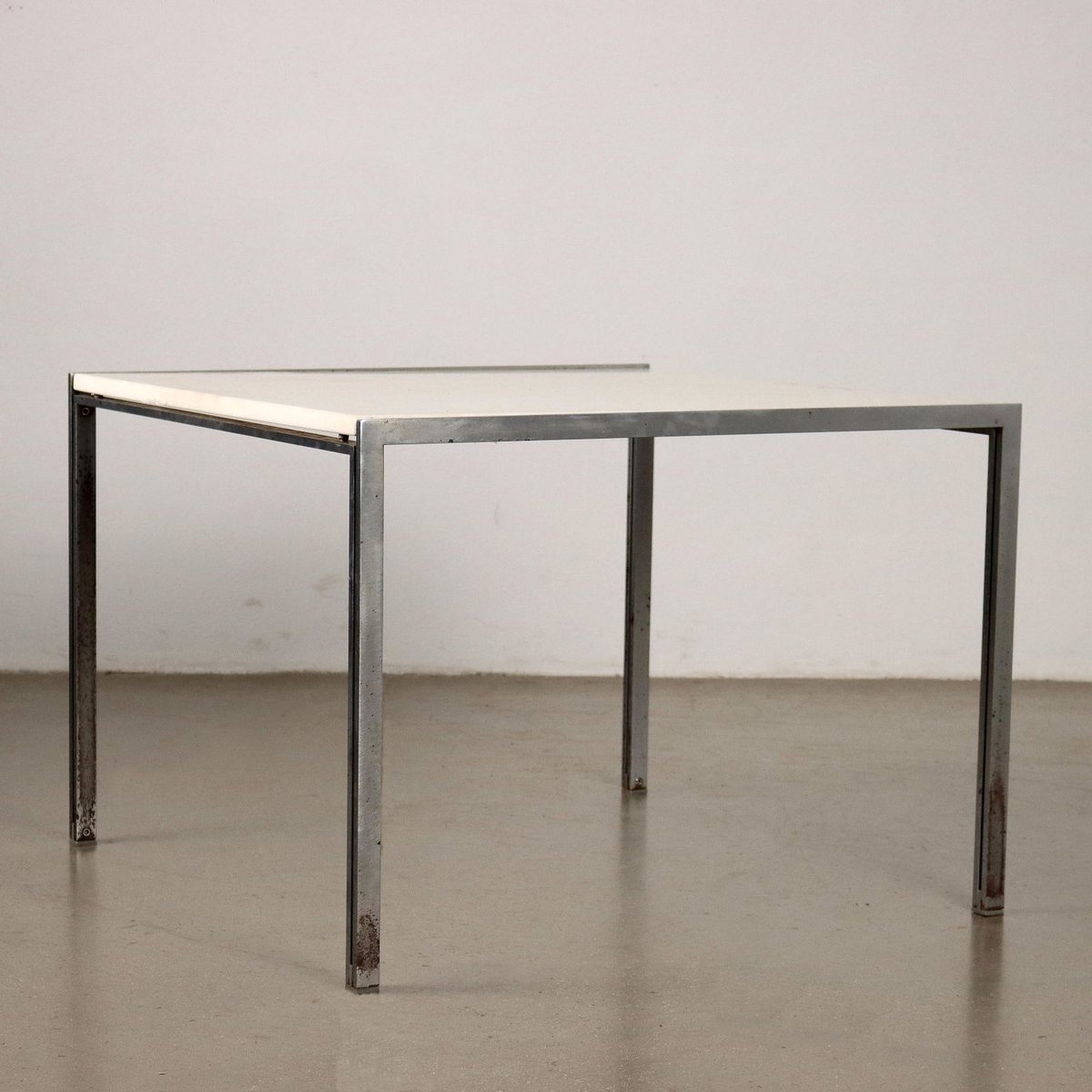 Vintage Steel Table by Ross Littel for ICF, 1960s for sale at Pamono