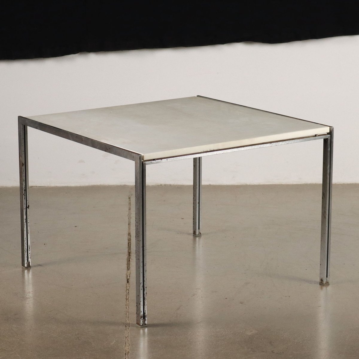 Vintage Steel Table by Ross Littel for ICF, 1960s for sale at Pamono