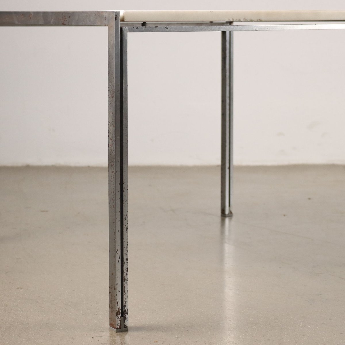 Vintage Steel Table by Ross Littel for ICF, 1960s for sale at Pamono