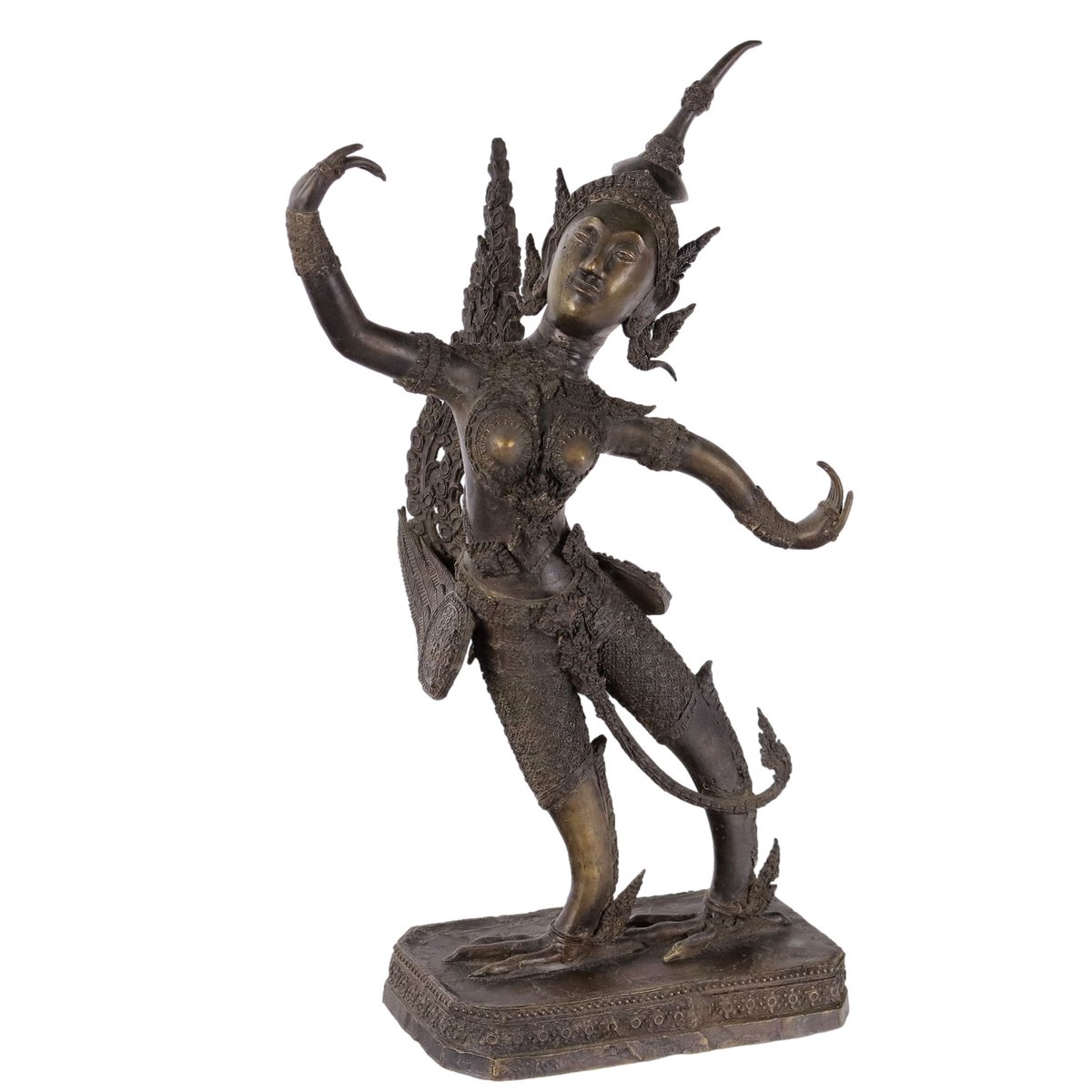 Bronze Figure of a Celestial Nymph Apsara for sale at Pamono