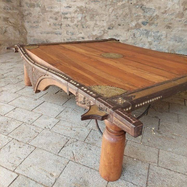 Antique Living Room Table, India for sale at Pamono