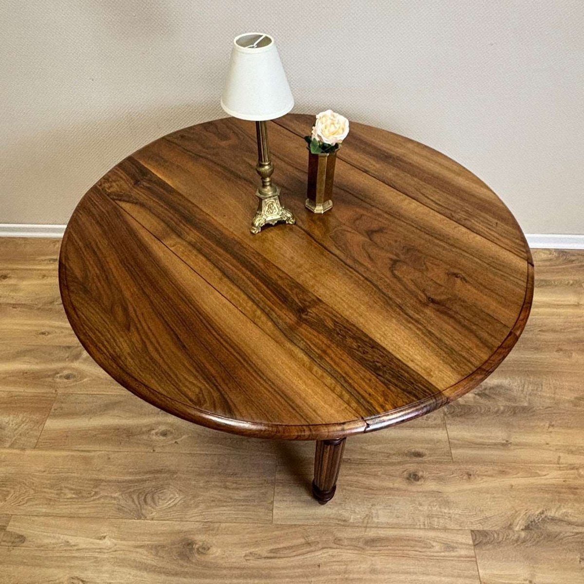 Antique Round Dining Table, France for sale at Pamono
