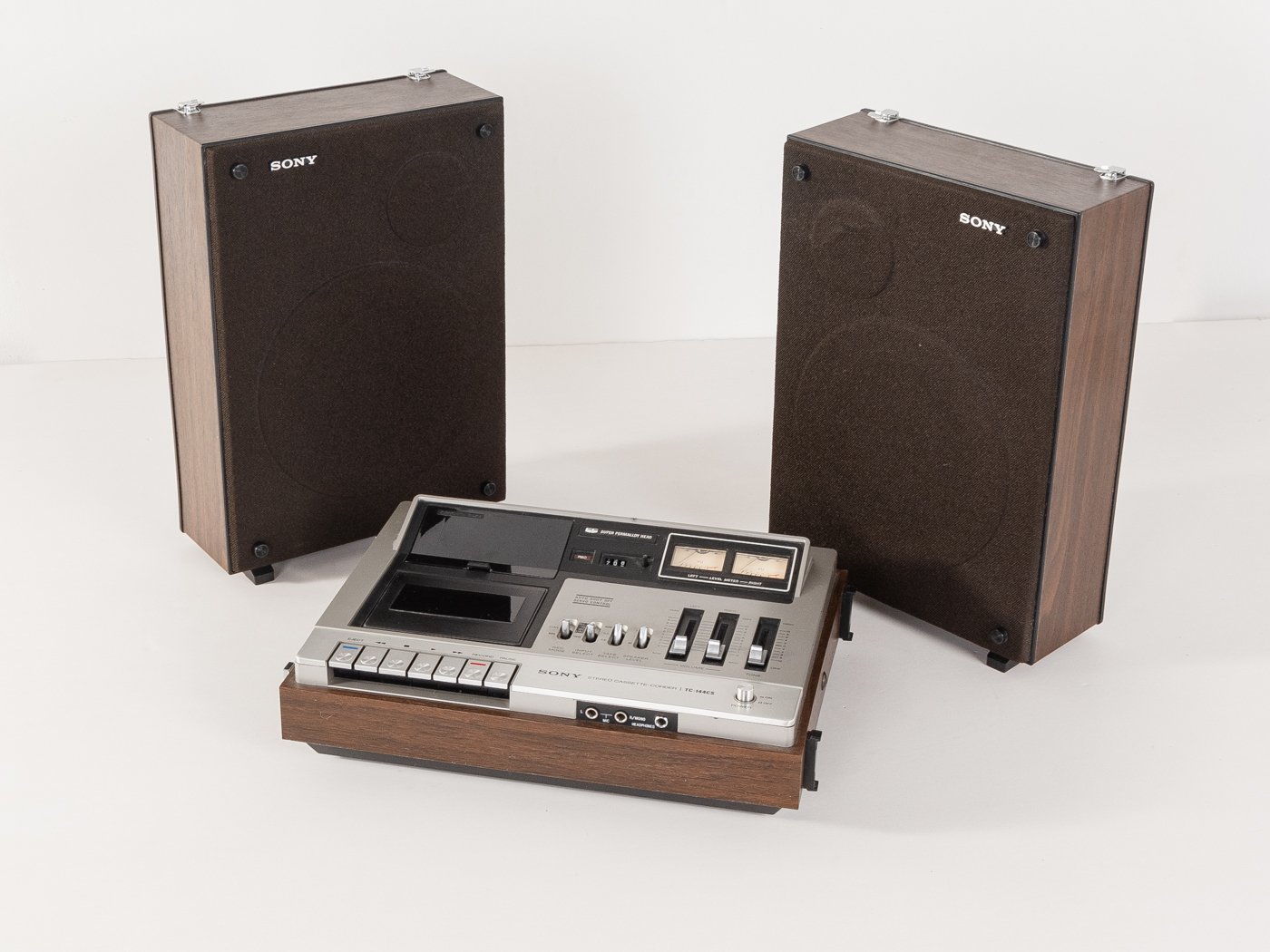 TC-144 CS Cassette Recorder from Sony, 1970s for sale at Pamono