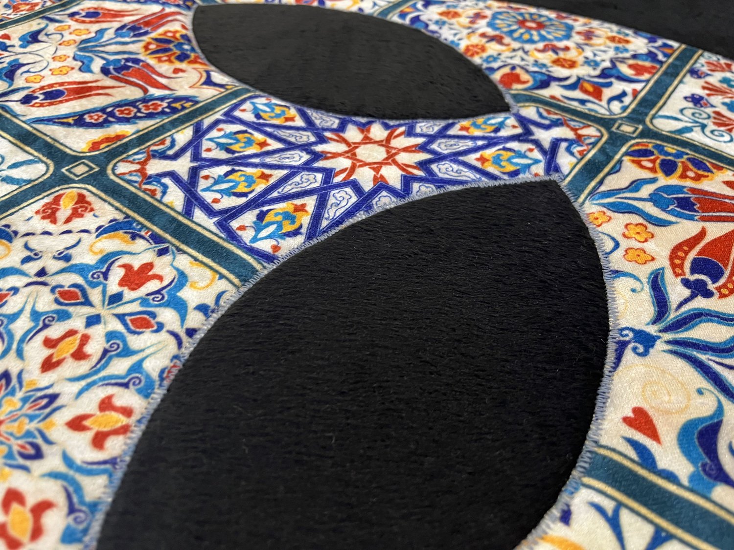 Handmade Colorful Alien Design Wall Hanging, 1980s for sale at Pamono