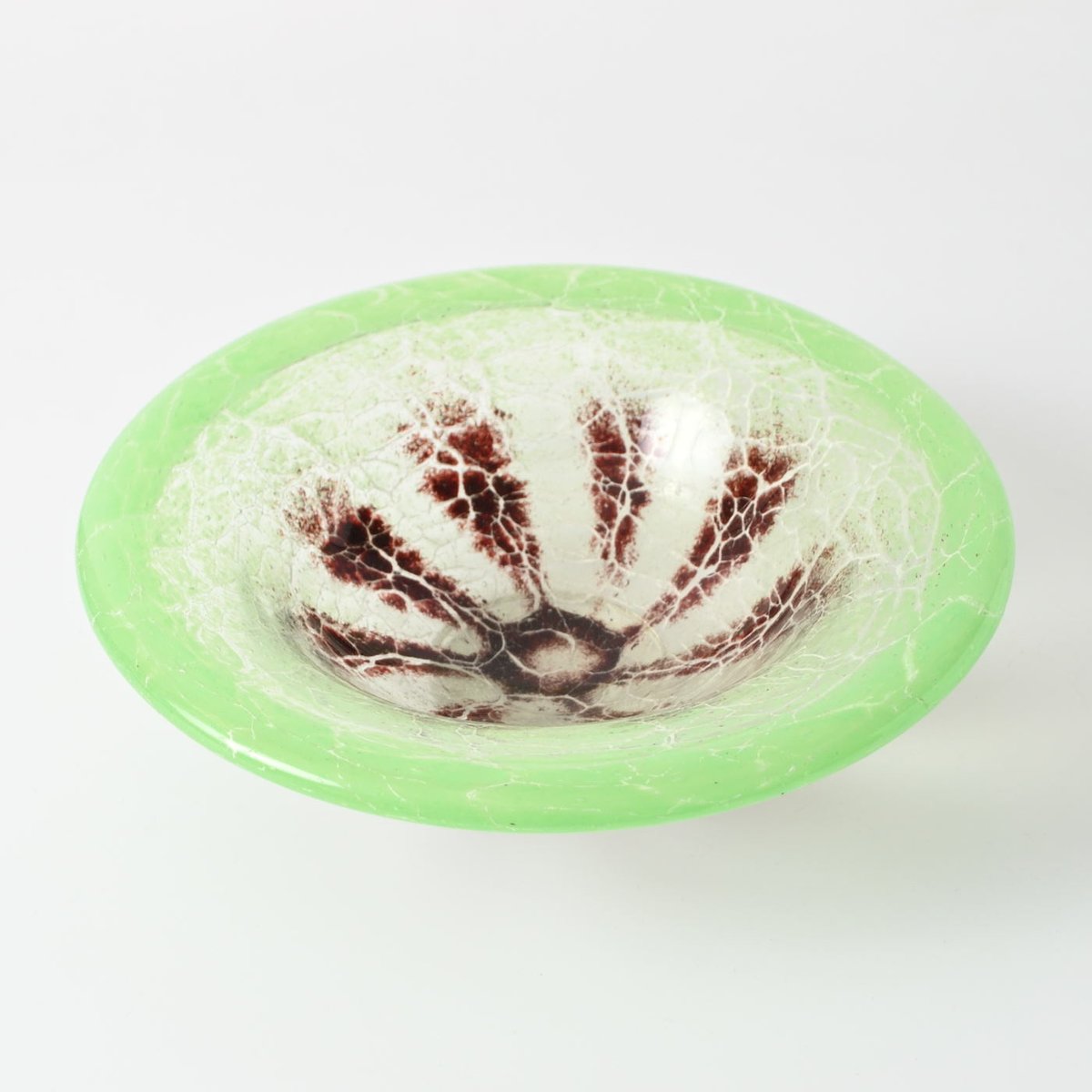 Art Deco Ikora Glass Bowl by Karl Weidmann for WMF, 1930s for sale at ...