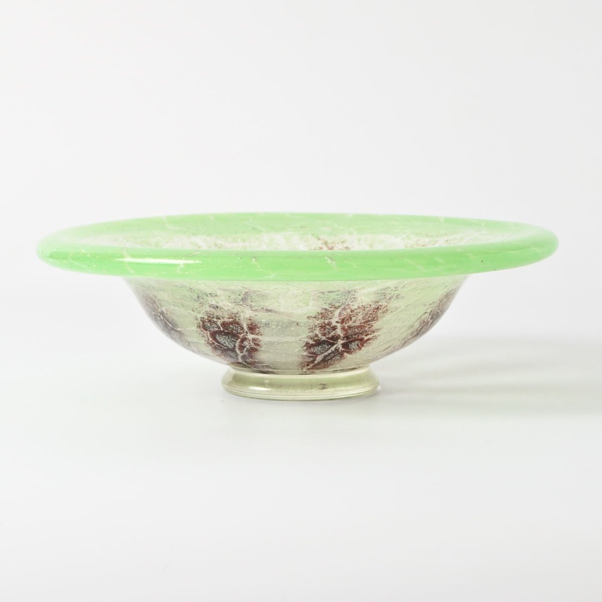 Art Deco Ikora Glass Bowl by Karl Weidmann for WMF, 1930s for sale at ...