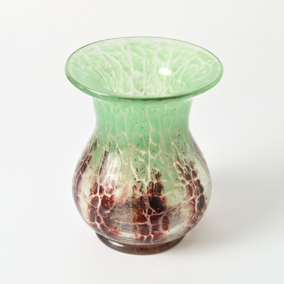 Art Deco Ikora Glass Vase by Karl Weidmann for WMF, 1930s for sale at ...