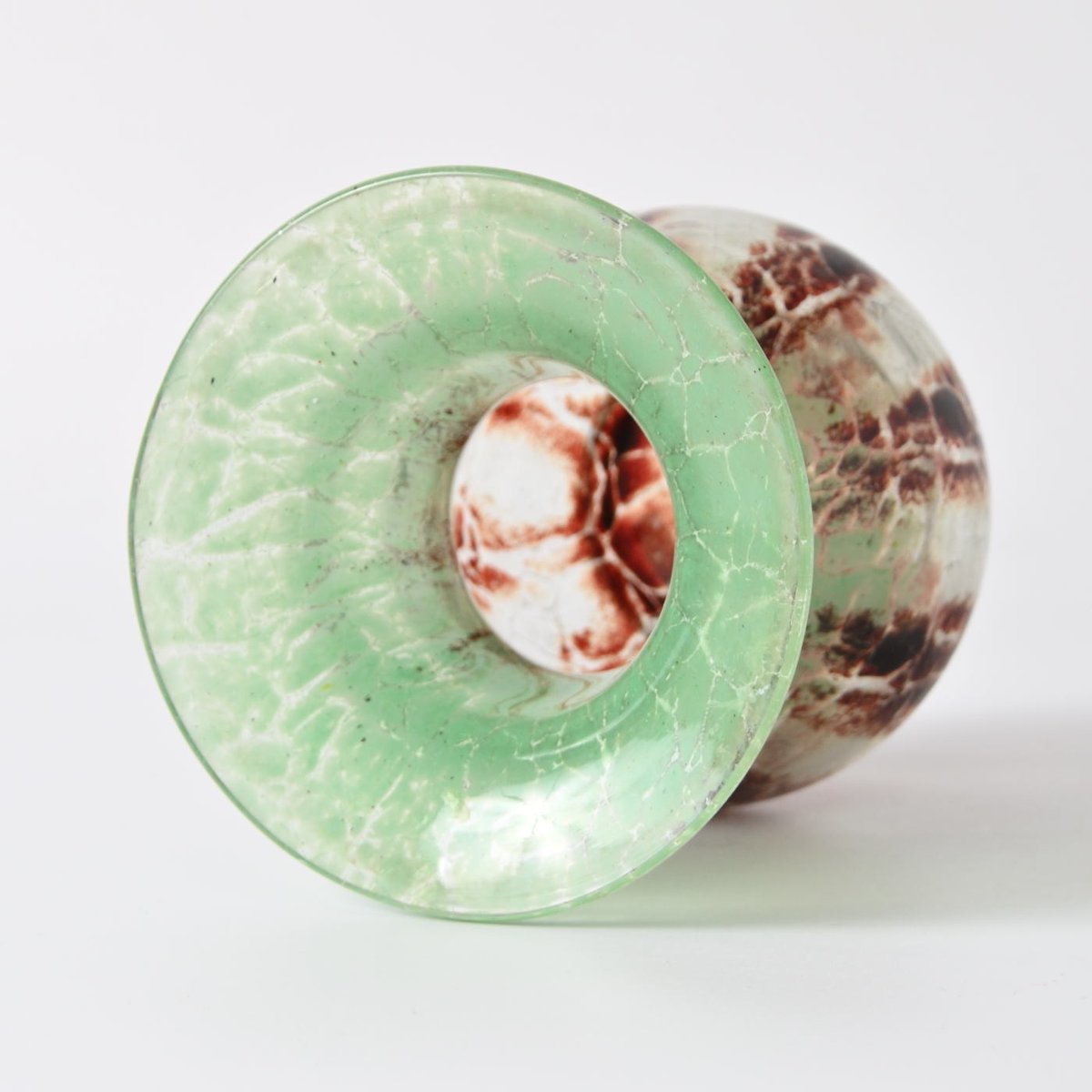 Art Deco Ikora Glass Vase by Karl Weidmann for WMF, 1930s for sale at ...