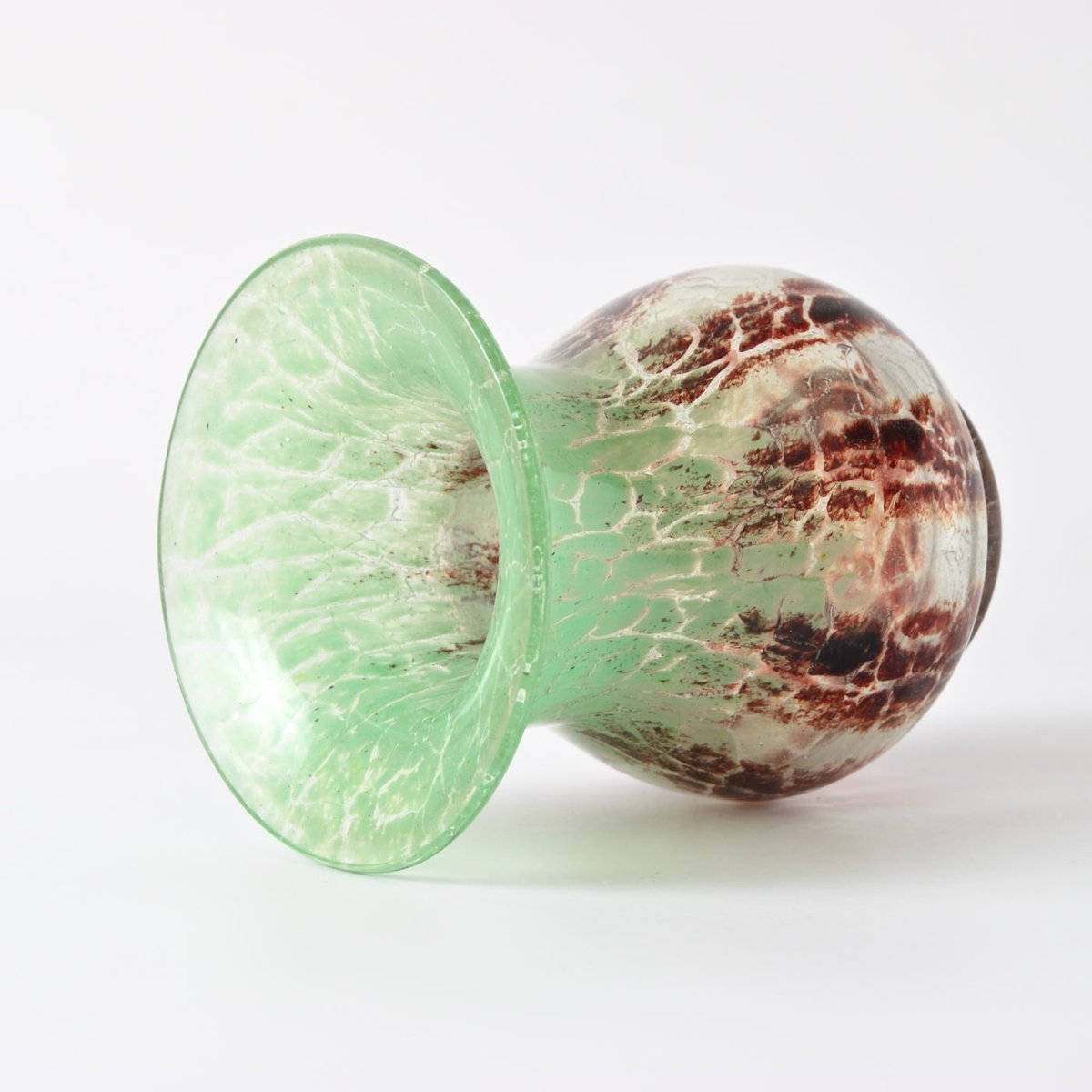 Art Deco Ikora Glass Vase by Karl Weidmann for WMF, 1930s for sale at ...