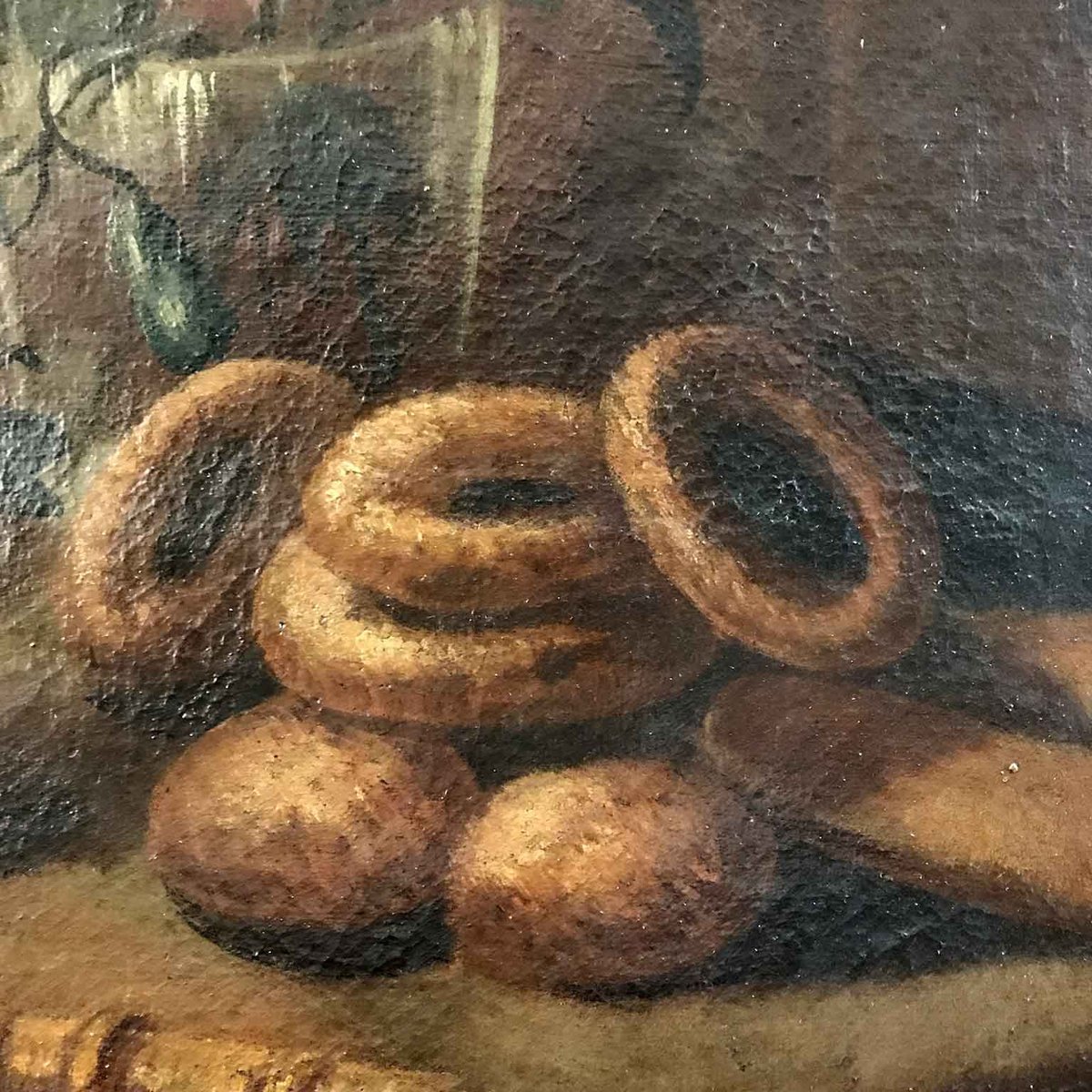 Pendant Still Lifes, Mid-1700s, Oil on Canvases, Set of 2 for sale at ...