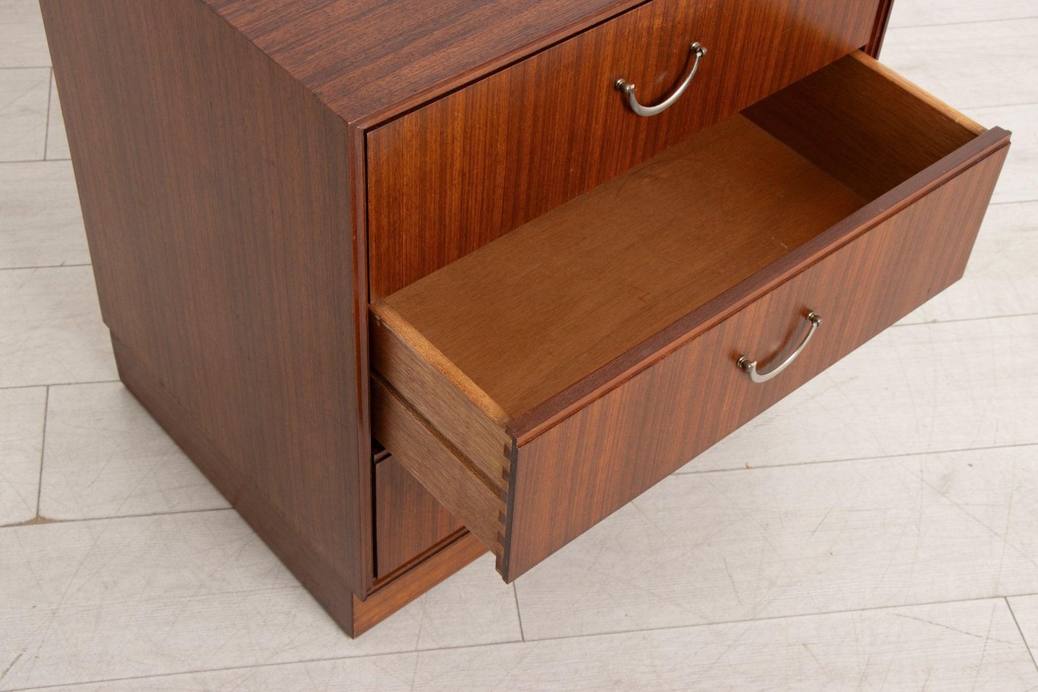 Mid-Century Tola Chest of Drawers / Bedside Table from Meredew, 1960s ...