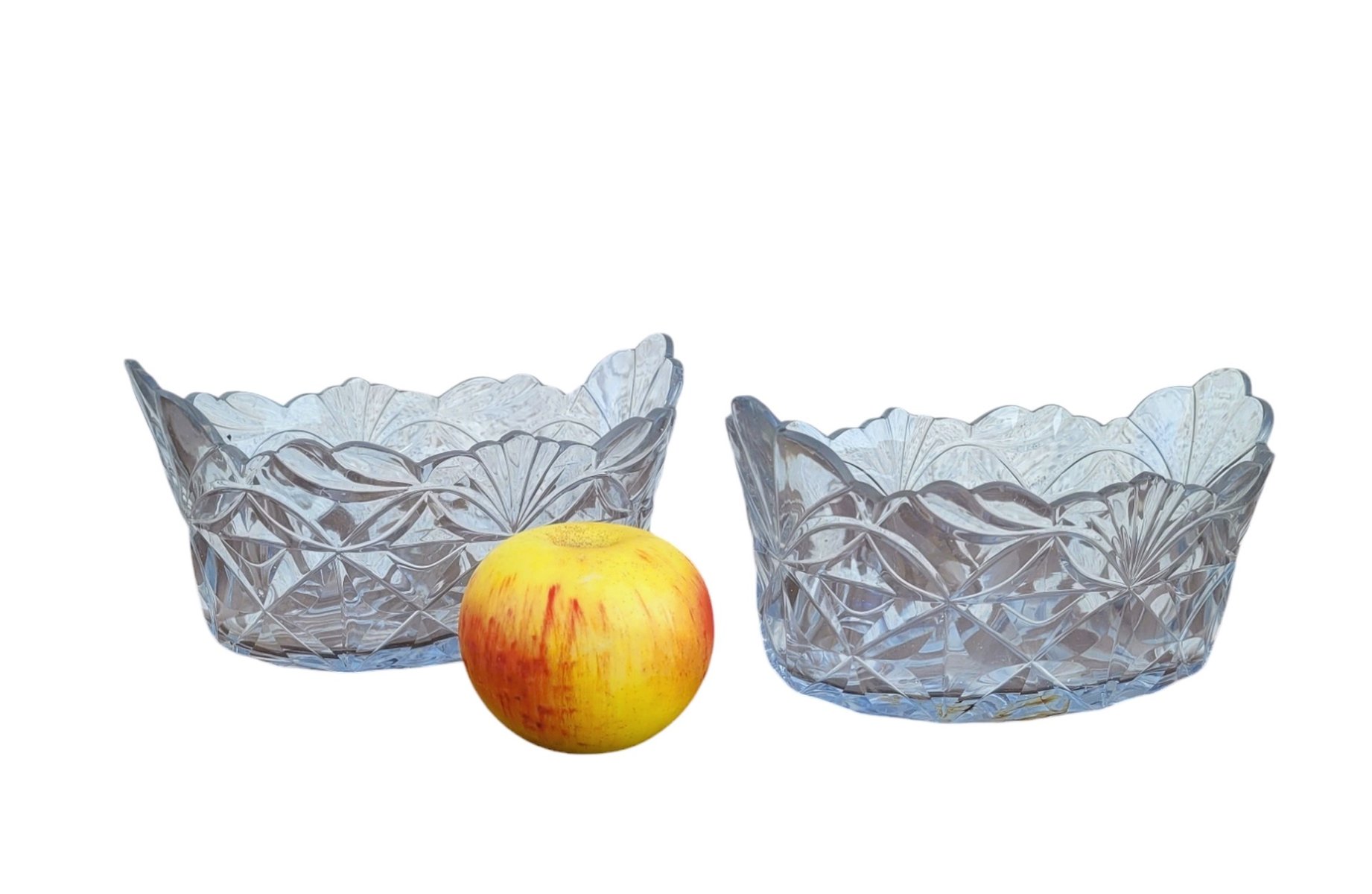 Antique Cut Crystal Cups, 1800s, Set of 2 for sale at Pamono