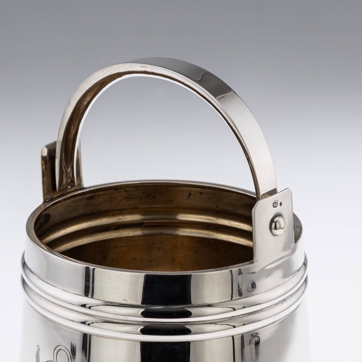 Antique Imperial Russian Silver Vodka Ice Bucket, 1890 for sale at Pamono